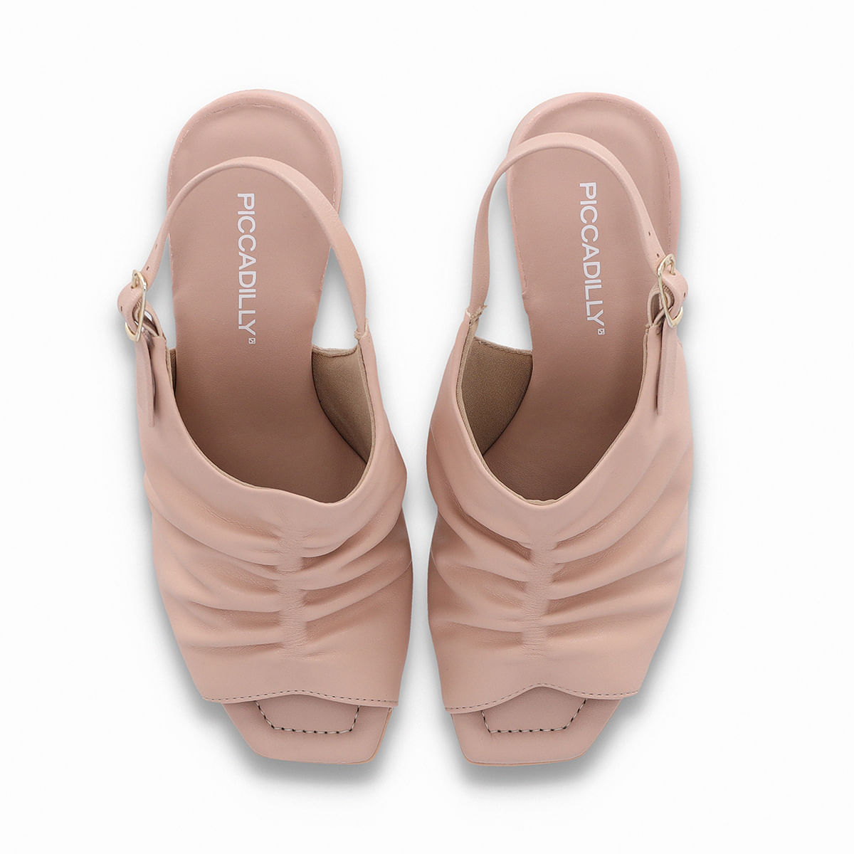 Sandália Flavia Salto Alto Rose - PICCADILLY