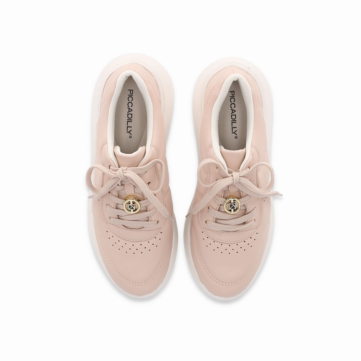 Tênis Eliane Salto Médio Rose - PICCADILLY